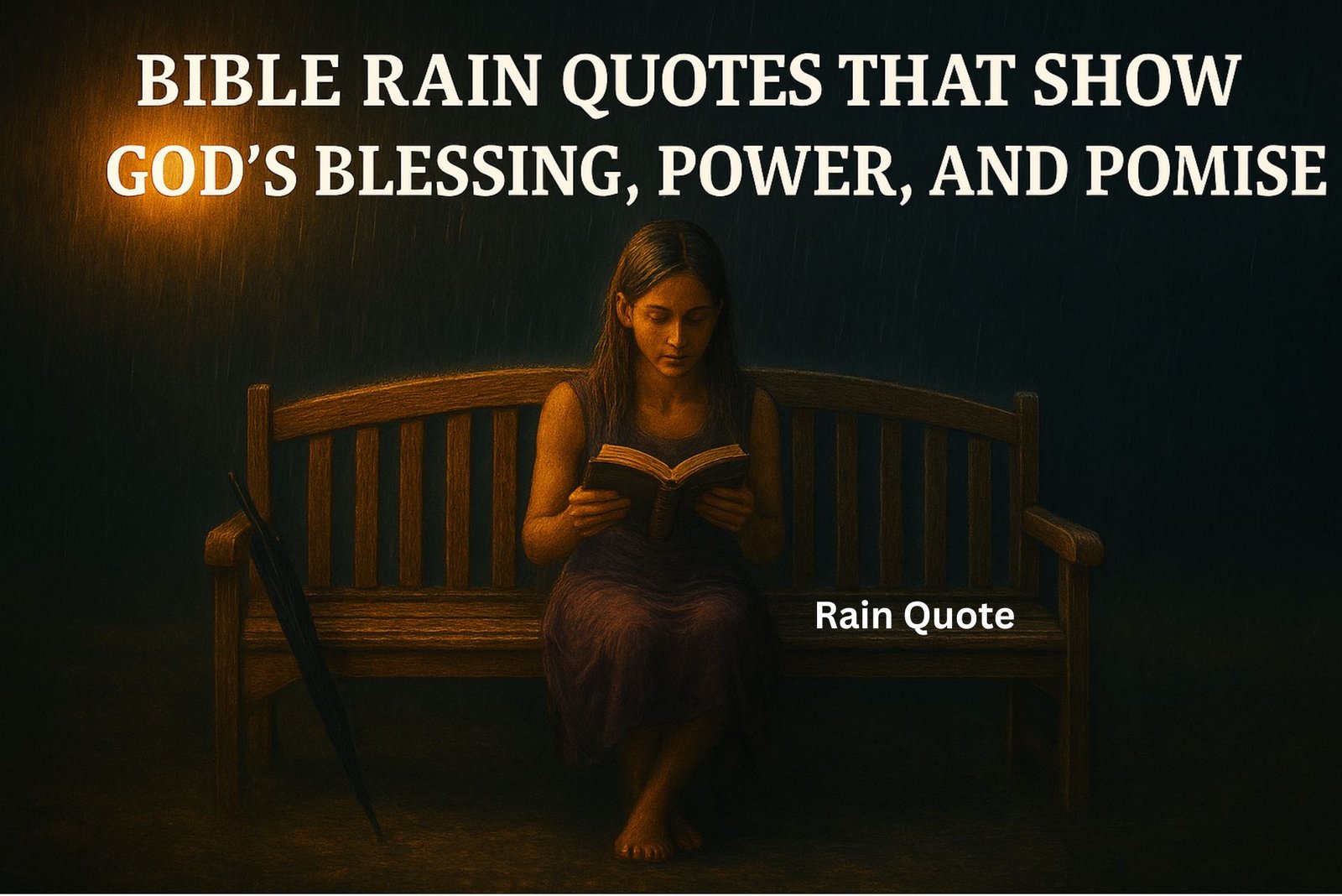 Bible Rain Quotes That Show God’s Blessing Power and Promise